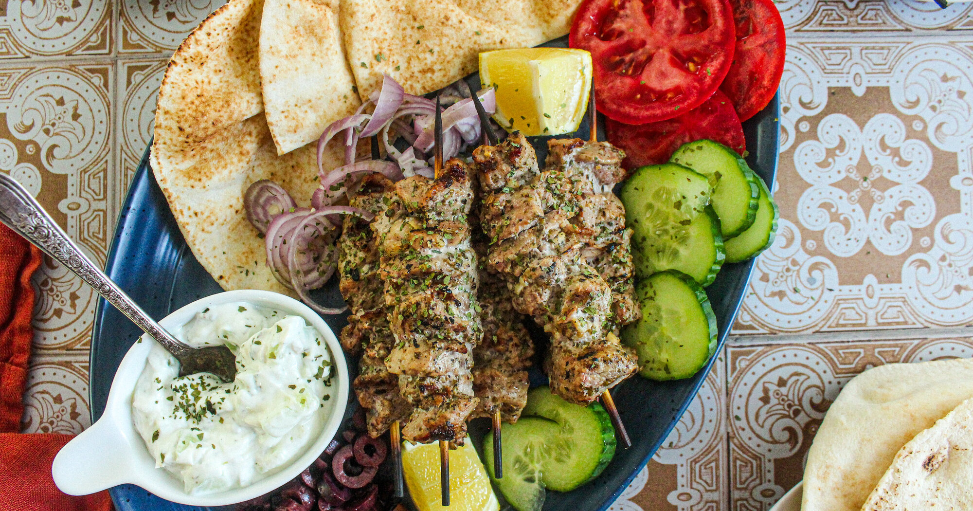 Marinade souvlakis de porc – Grains du Québec